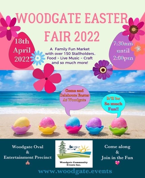 Woodgate Easter Markets and Fair 2022 - Woodgate Beach Houses